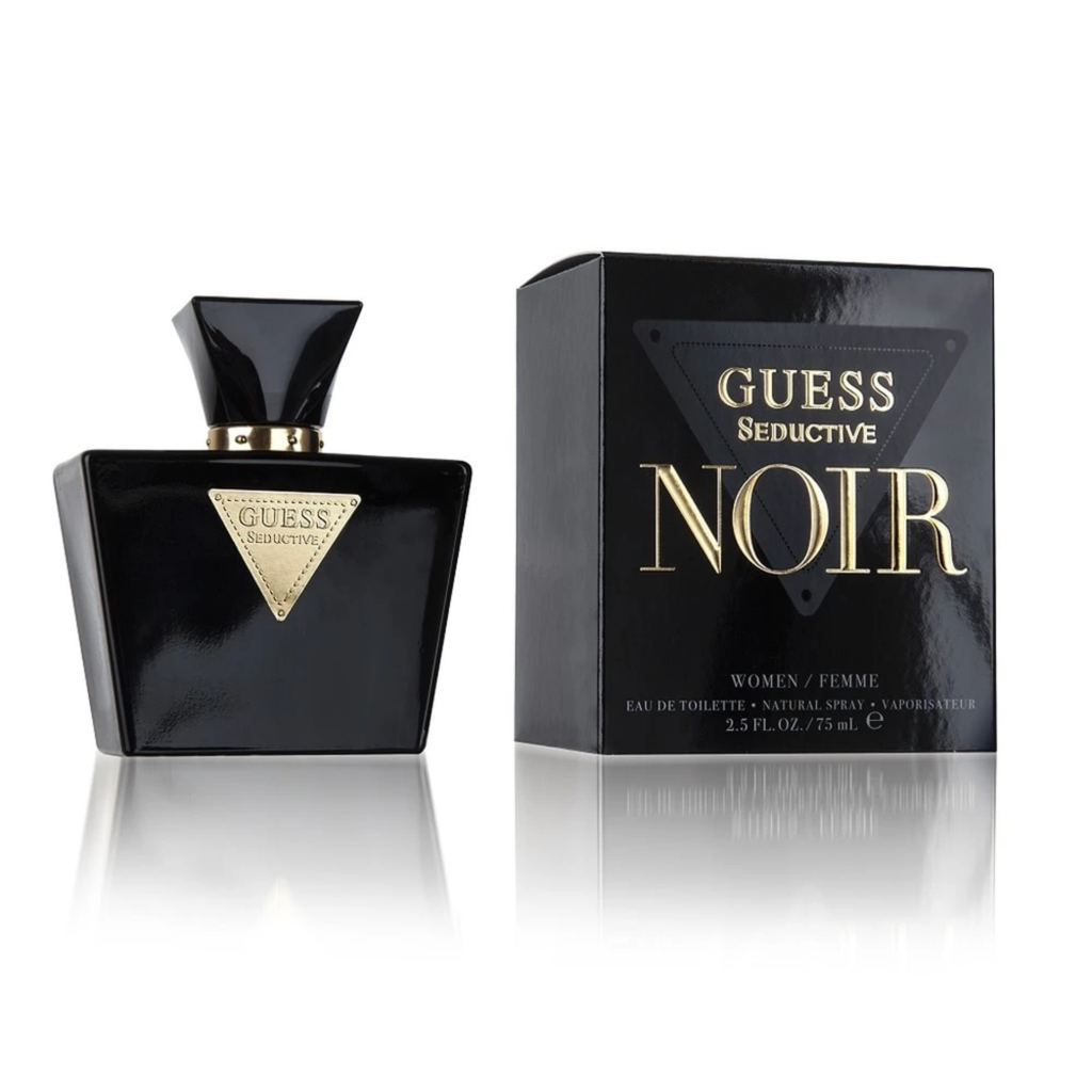 Perfume para Dama Eau de Toilette Guess Seductive Noir Only Usa 75ml ...