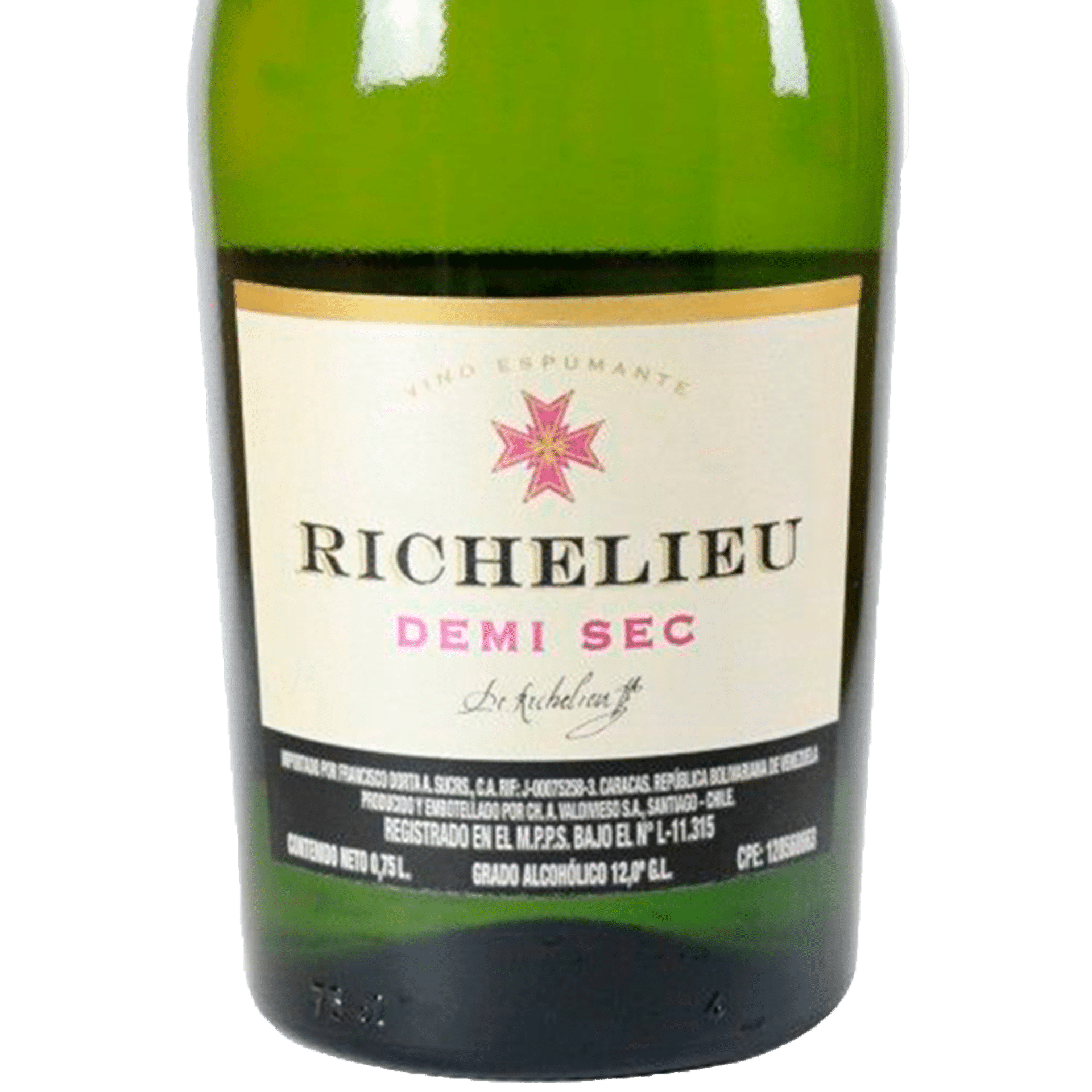 Vino Espumante Richelieu Demi Sec 750ml - 212global