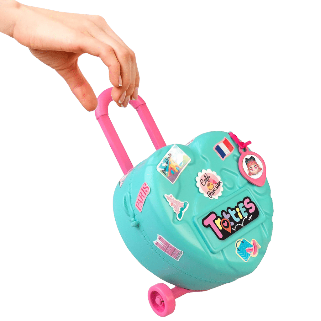 Muñeca Mini Trottie Famosa con Troley en Forma de Corazón - 212global